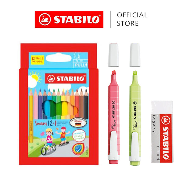 STABILO Stationery Color Pencils and Highlighters Set - Get Creative a ...